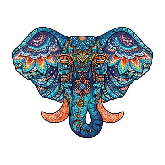 The Falfilo Elephant | Wooden Puzzle by JIG JUNG